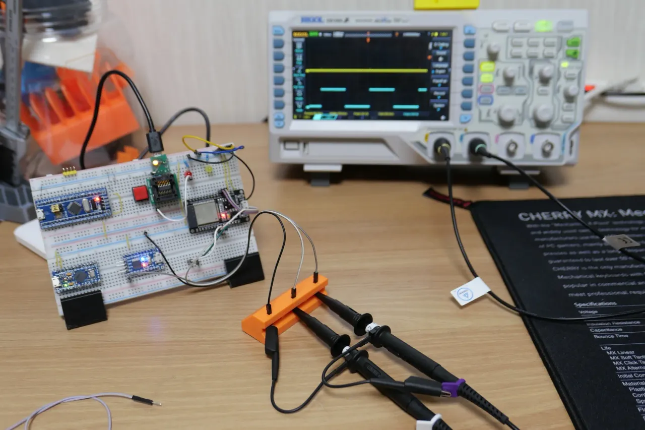 easy probing for breadboard by three-spot | Download free STL model ...