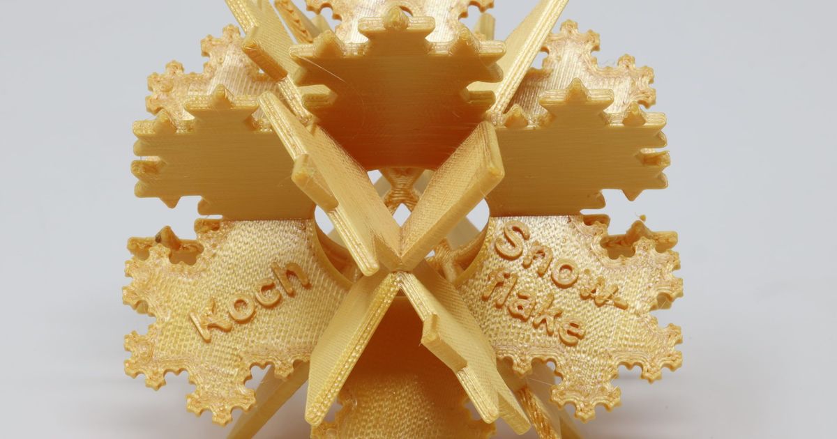 Fractal Ornament by G Bell | Download free STL model | Printables.com