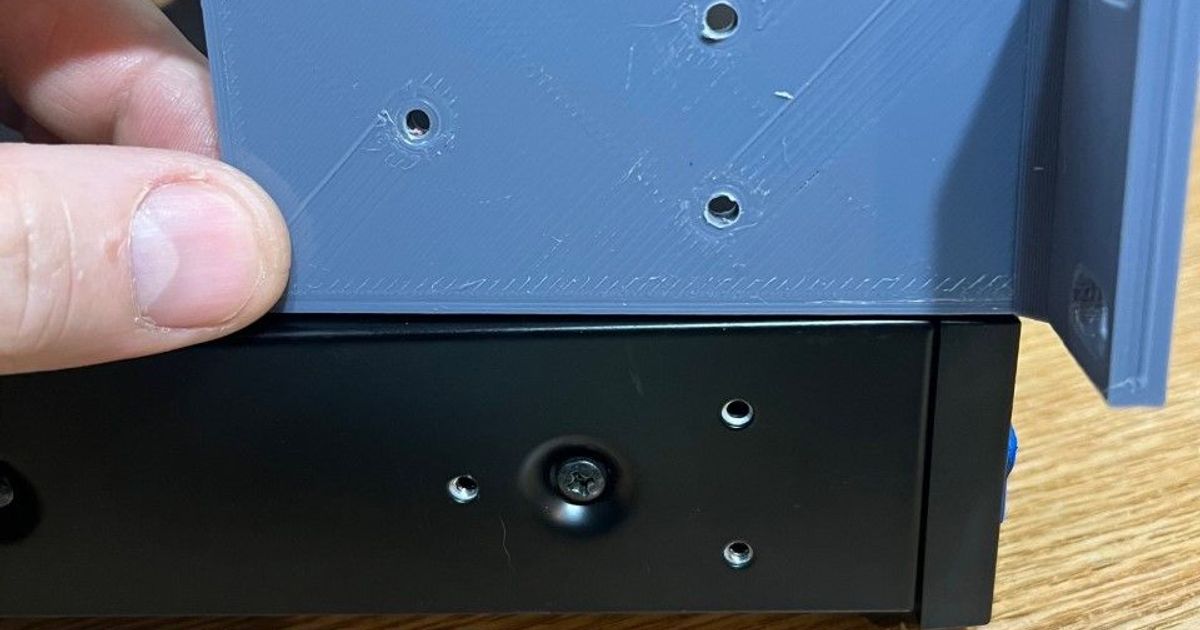 Audio rack mount by mfisherbsu | Download free STL model | Printables.com