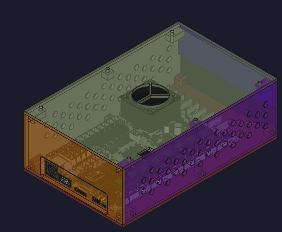 BTT Octopus V1.1 Case by The-EG | Download free STL model | Printables.com