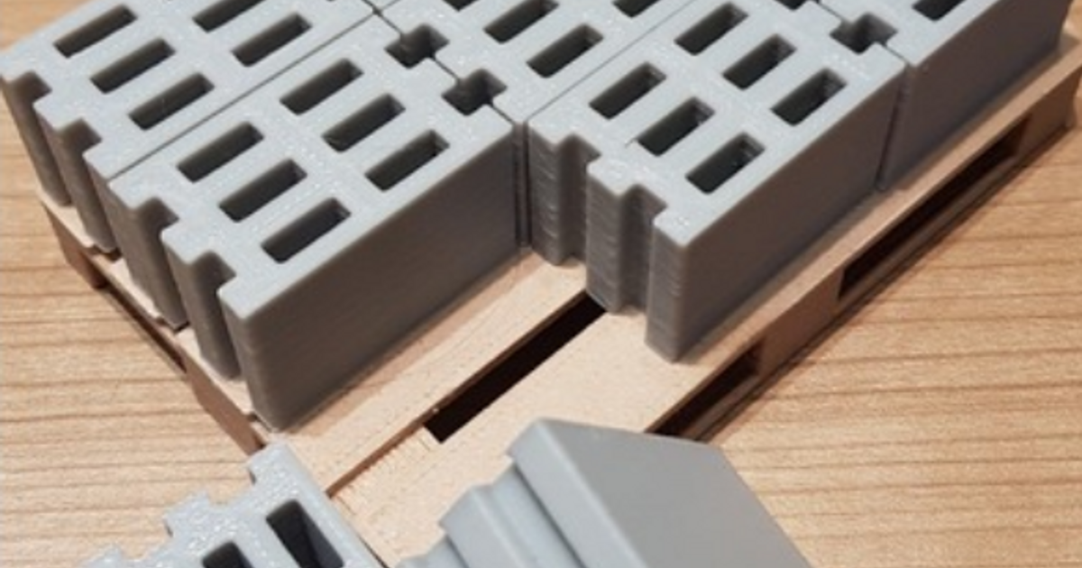 Hohlblockstein 1/10 by 3D-Academy | Download free STL model ...