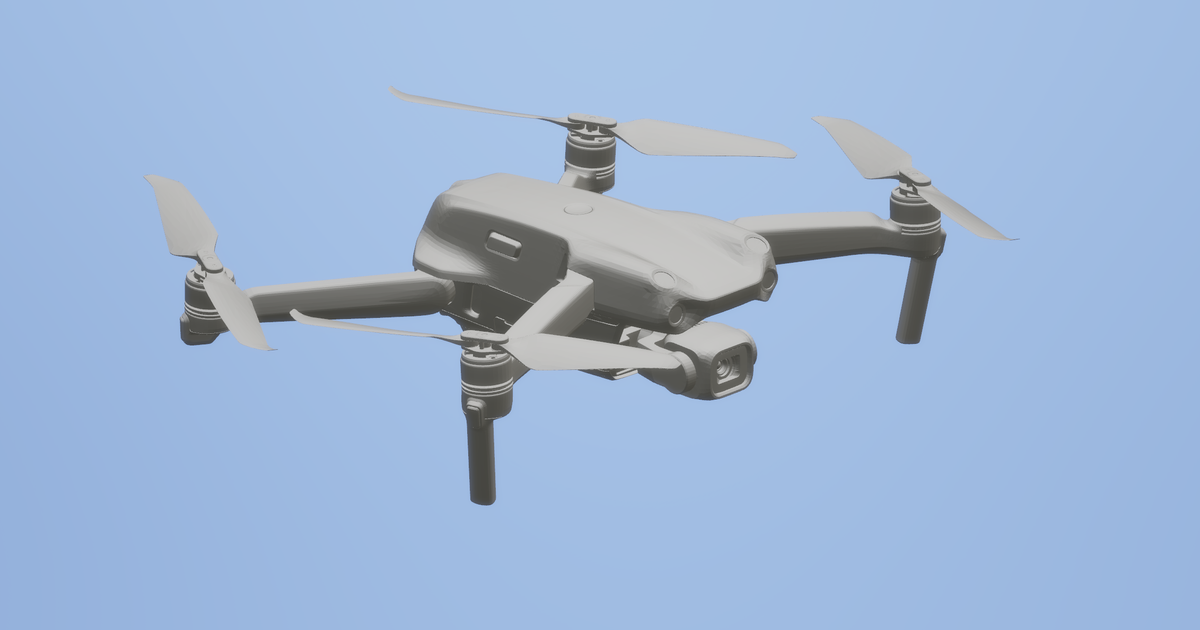 DJI air 2S drone by Jurij | Download free STL model | Printables.com