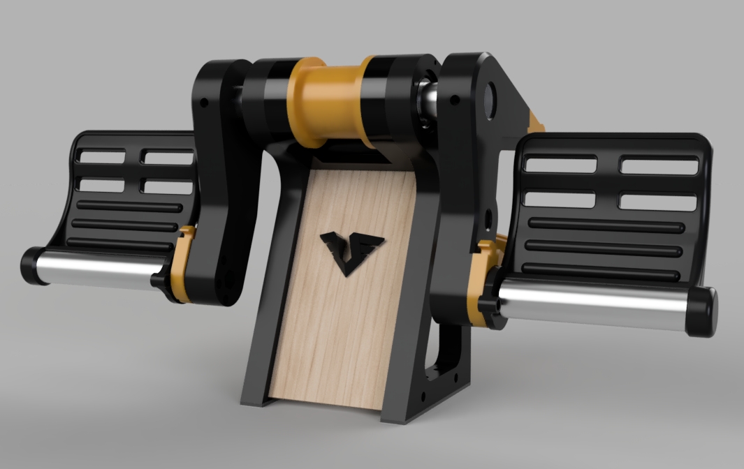 Valkyrie Rudder Pedals by hotpretzel | Download free STL model ...