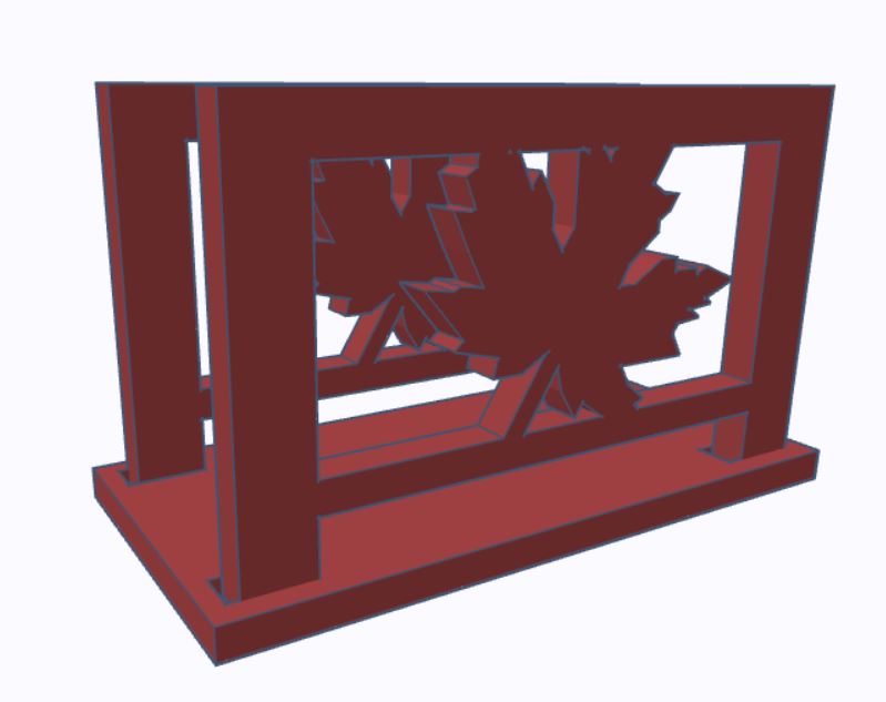 Maple Leaf Napkin Holder by Inventify | Download free STL model ...