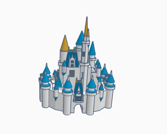 Disney World Castle by Andrew Stevens | Download free STL model ...