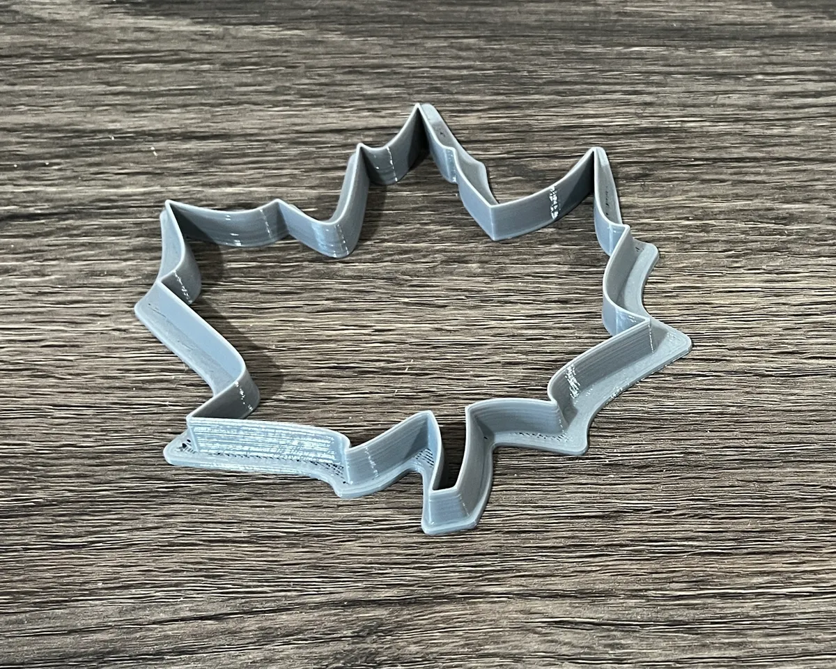 Maple Leaf Cookie Cutter by Whale50 | Download free STL model ...