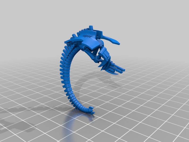 Space Zombies Robot Snakes par Udo's 3D World | Téléchargez ...