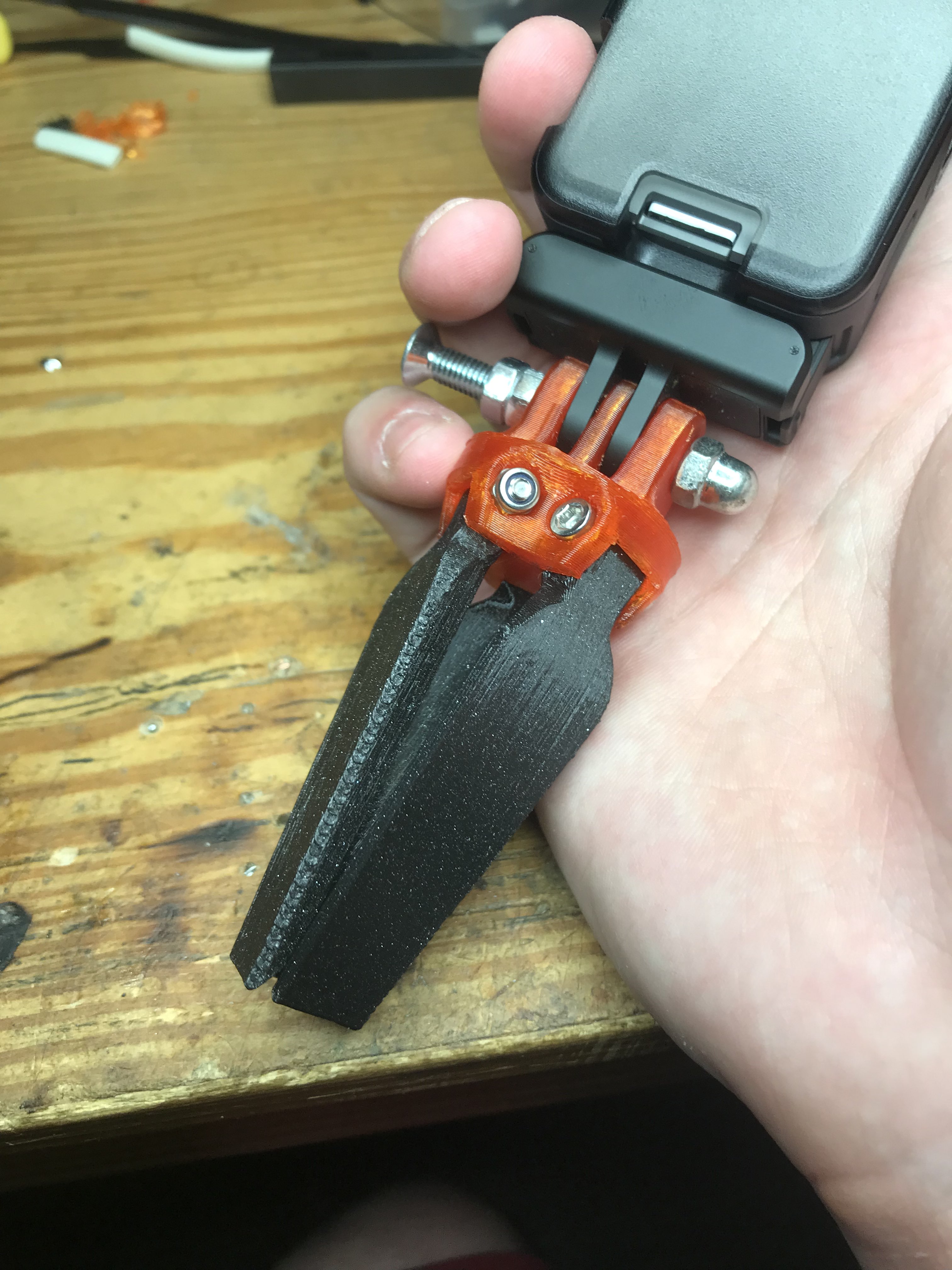 Mini tripod for action cameras (dji action 2, gopro, insta360) by ...