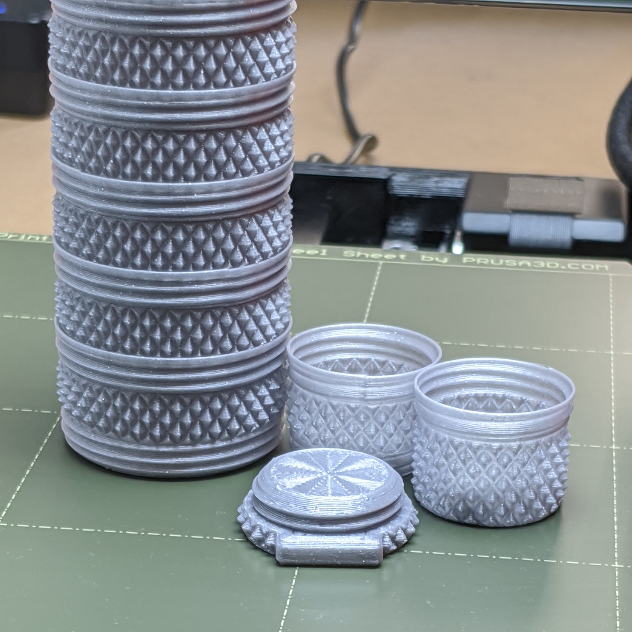 Vase mode stacking pill pots by Nigel Johnson | Download free STL model ...