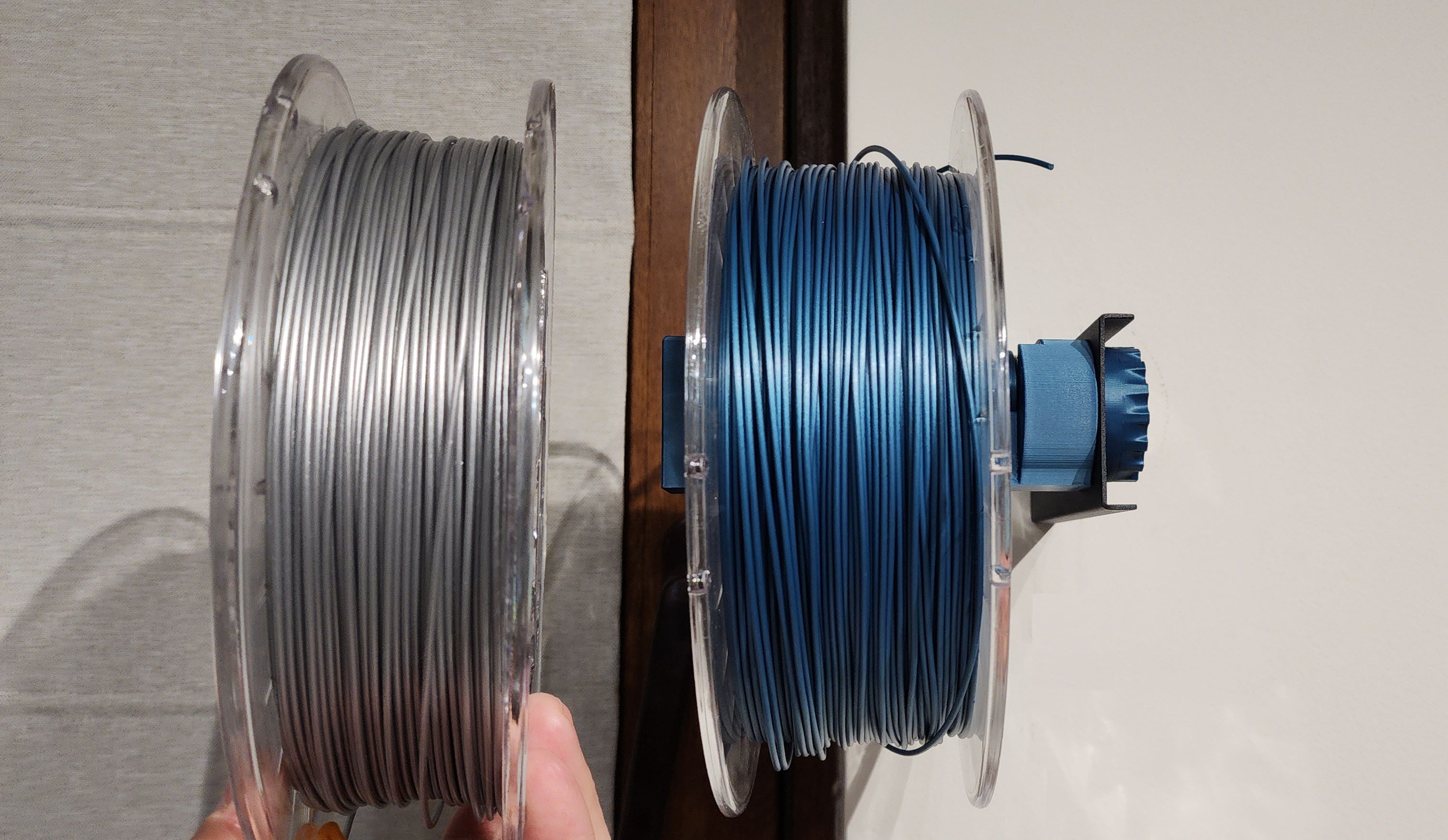 spool / filament holder + guide - no support! by galgub | Download free ...