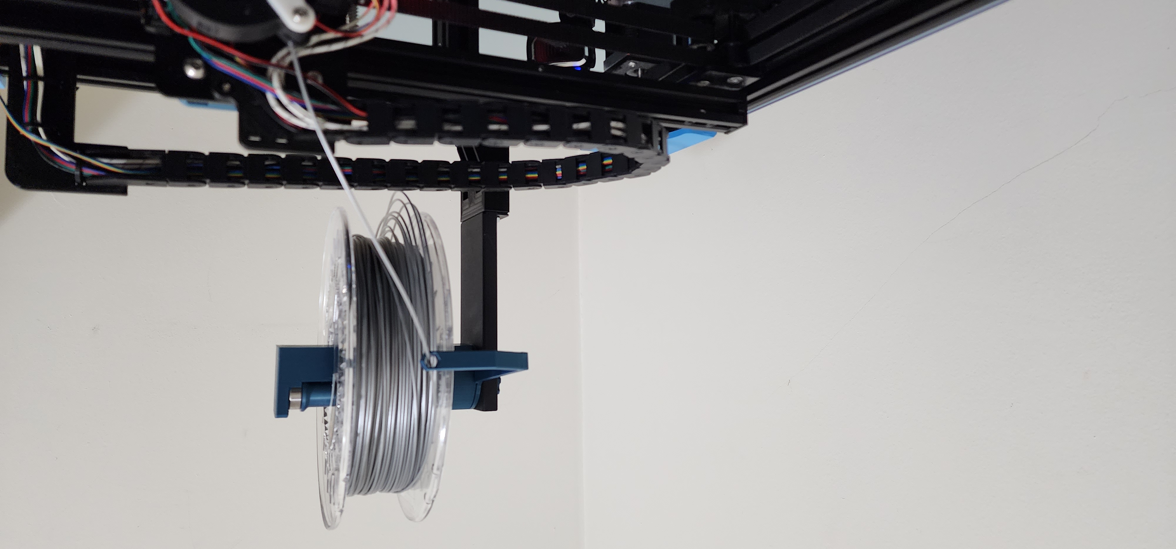 spool / filament holder + guide - no support! by galgub | Download free ...