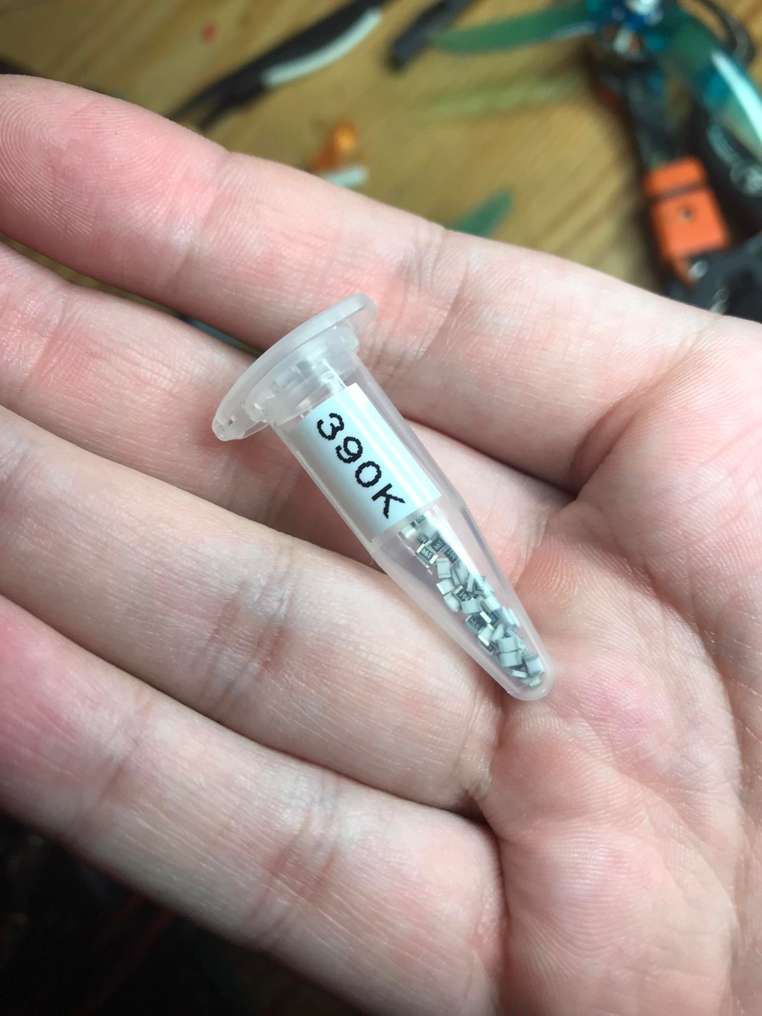 Eppendorf tray with mounting rails, SMD component storage by Konrad ...