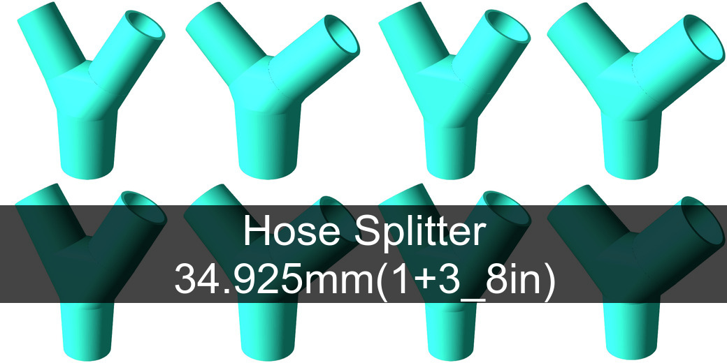 Vacuum hose Y connector - splitter for all common sizes by Max ...
