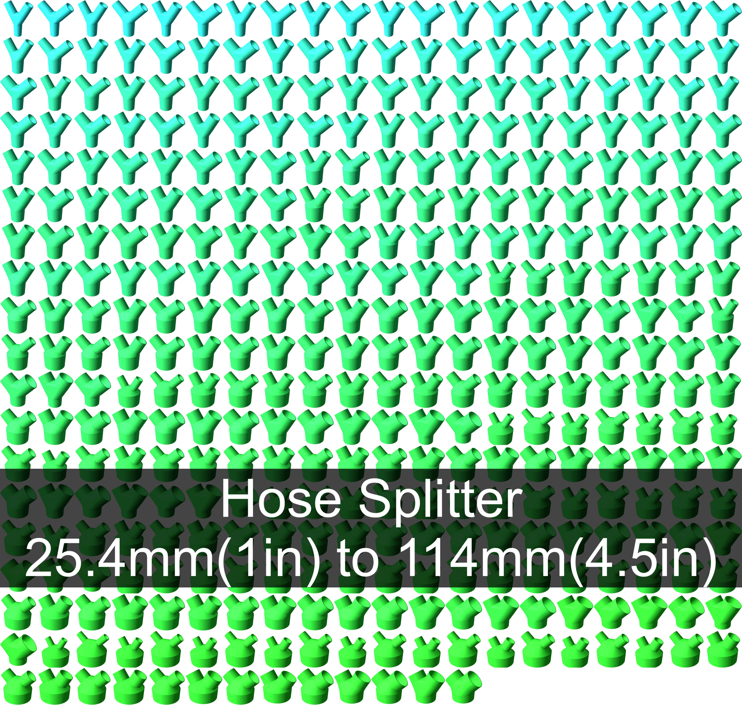 Vacuum hose Y connector - splitter for all common sizes by Max ...