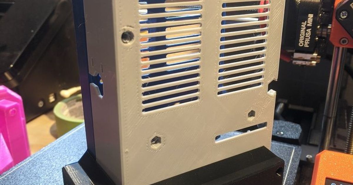 Prusa I3 MK3 OctoPrint Raspberry Pi 4 Einsy Case by MrTeliP | Download ...