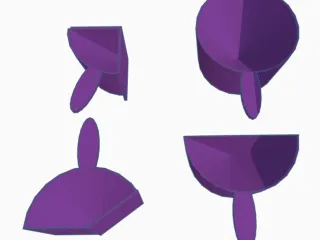 intuitive measuring cups by omri hadar | Download free STL model ...