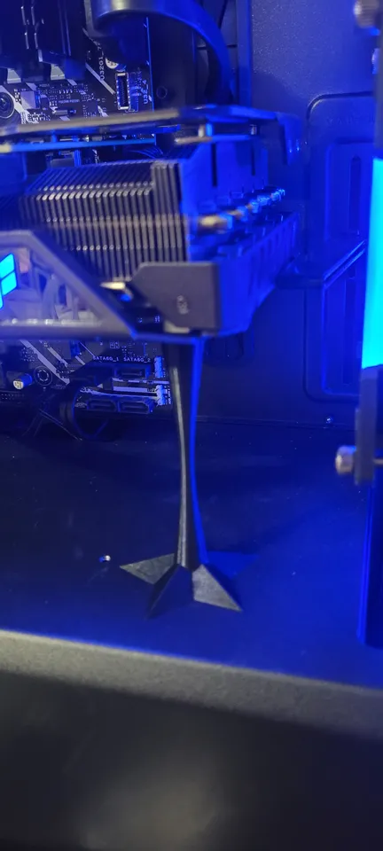 Simple GPU holder by Drifter505 | Download free STL model | Printables.com