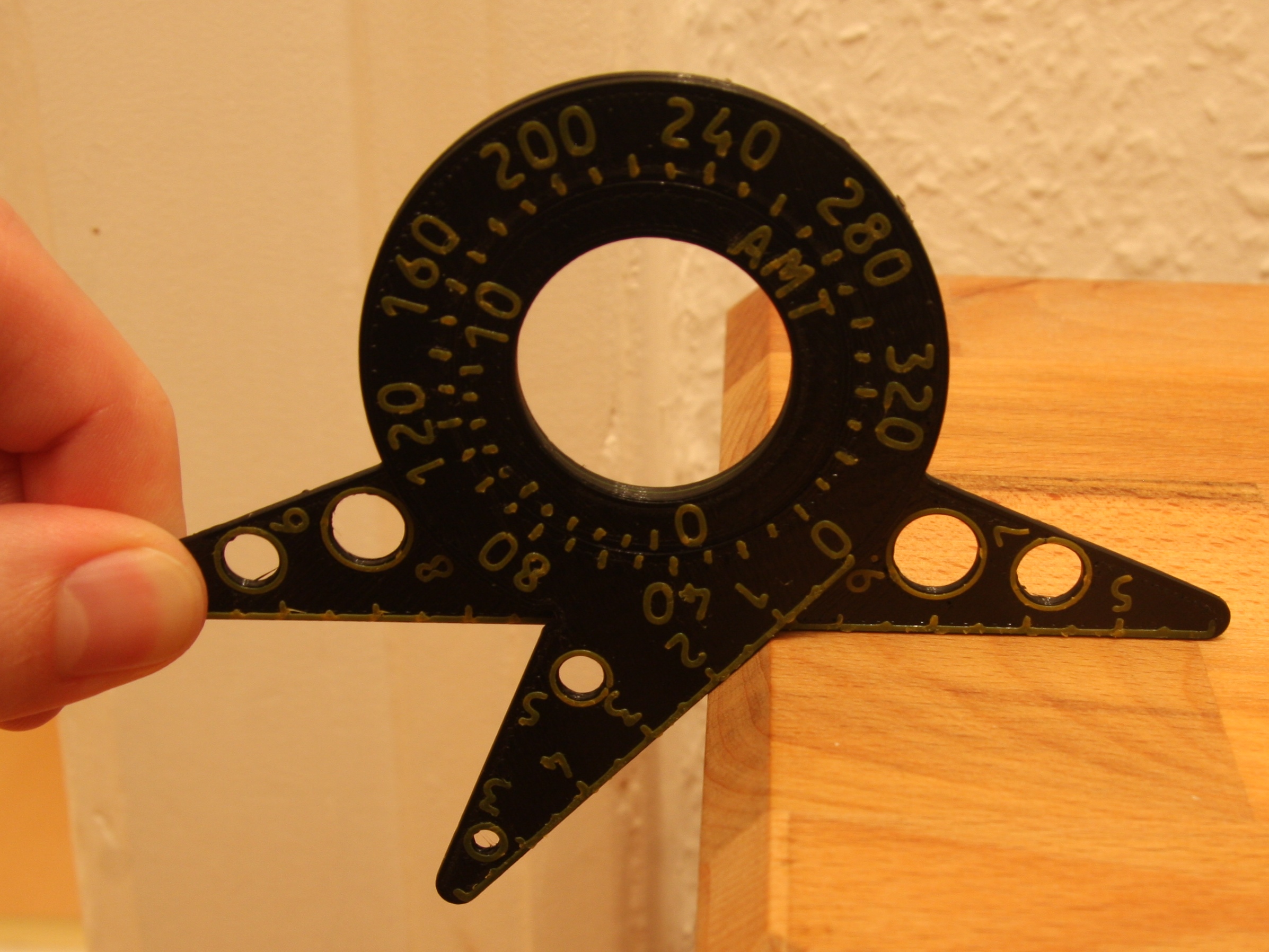 Vernier bevel protractor - Goniometer | Rapporteur | Winkelmesser by ...