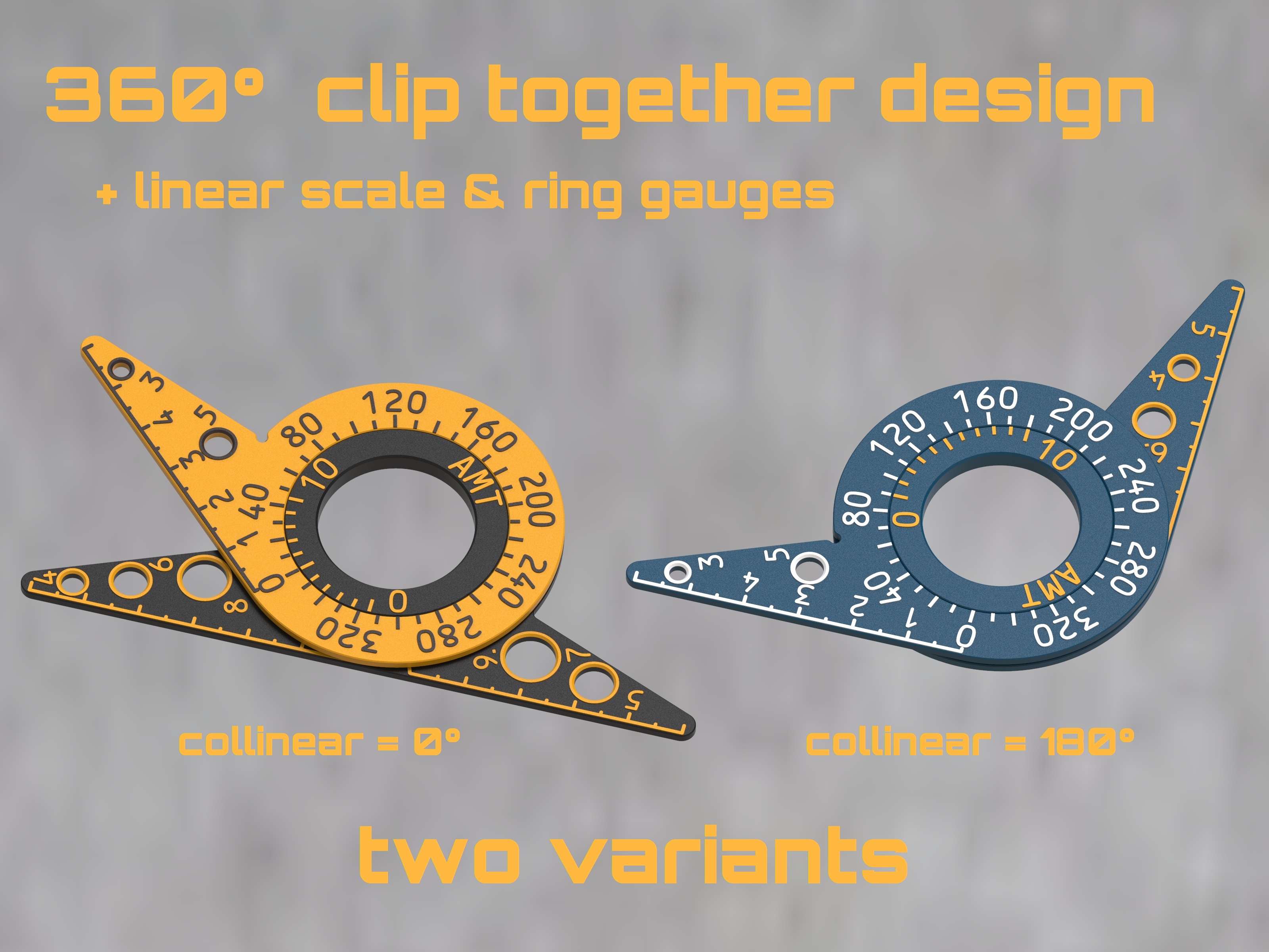 Vernier bevel protractor - Goniometer | Rapporteur | Winkelmesser by ...