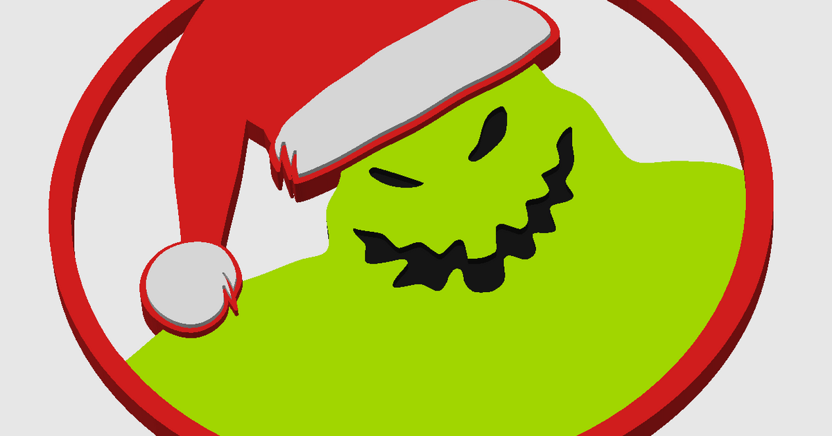 Ornament - Santa Oogie Boogie by Jason M. | Download free STL model ...