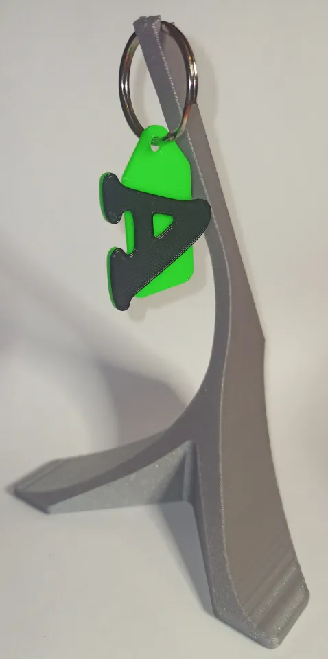Alphabet keychain by doppiozero | Download free STL model | Printables.com