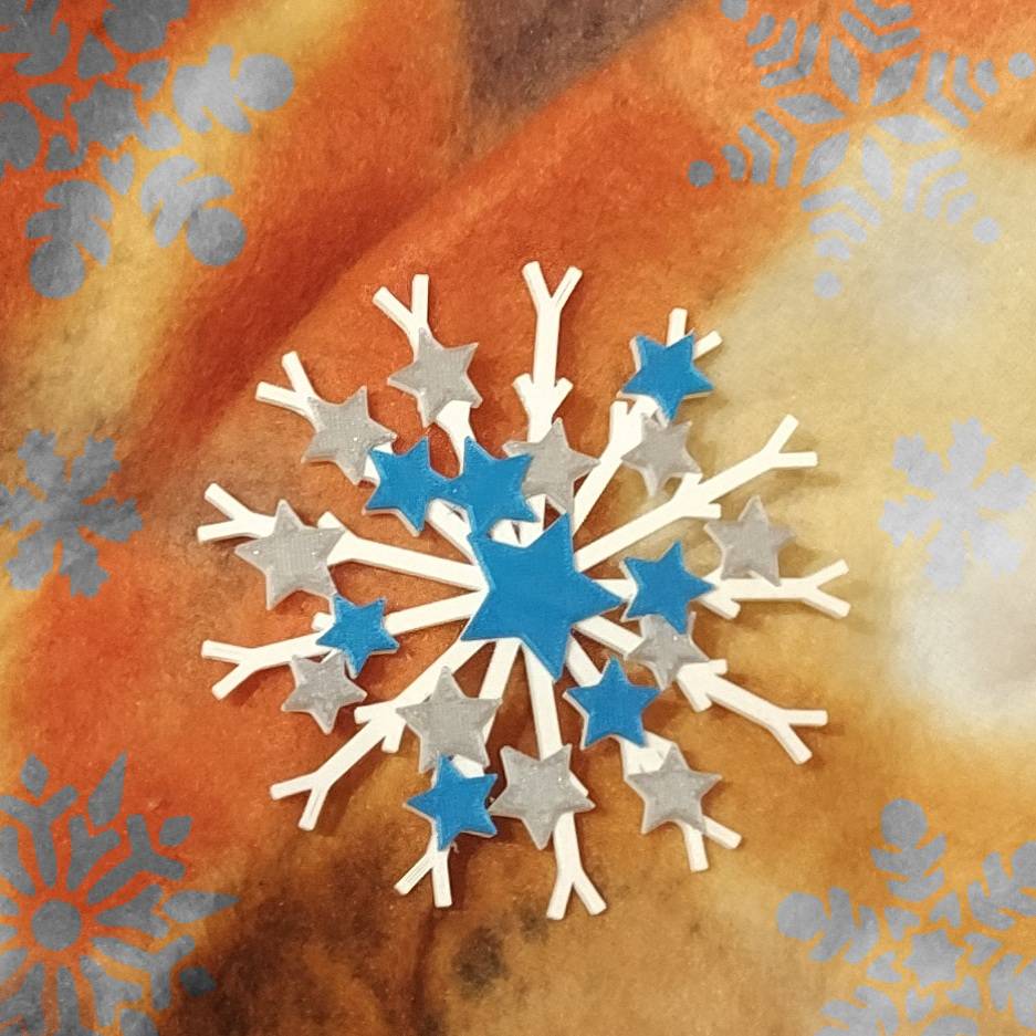 Snowflake generator with Tinkercad Codeblocks von kiki-print ...