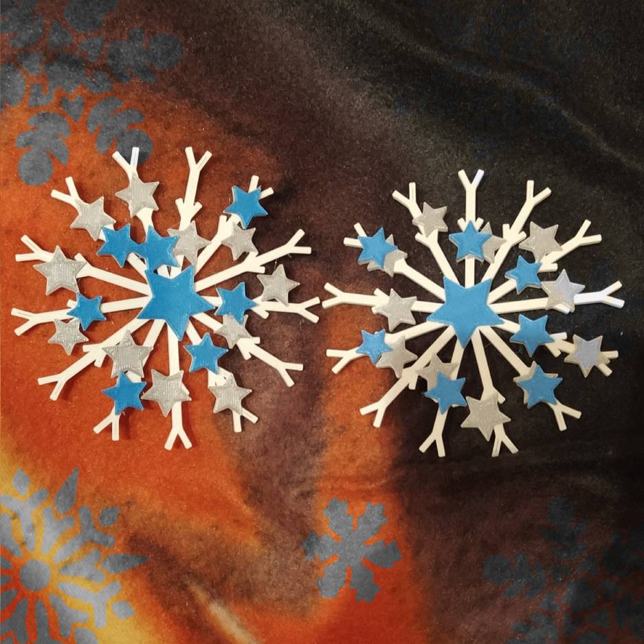 Snowflake generator with Tinkercad Codeblocks von kiki-print ...