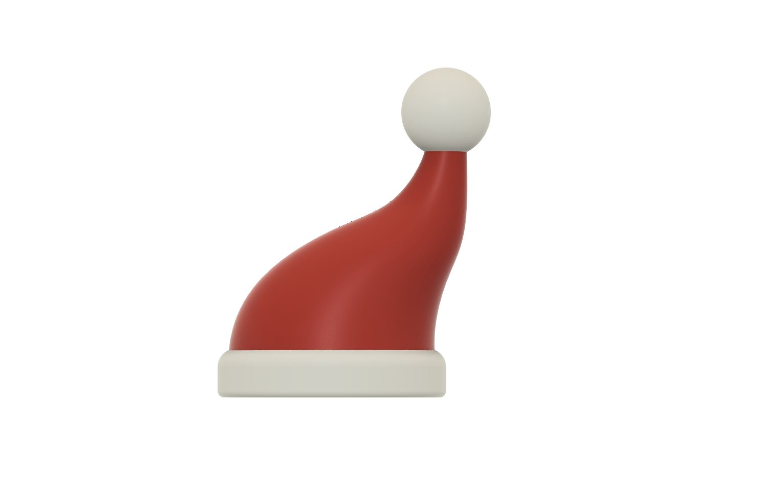 Christmas Santa Hat/Cap by Rok Bukva | Download free STL model ...