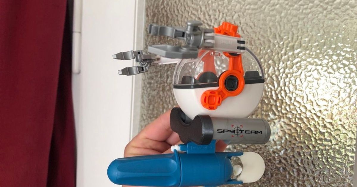 Playmobil sub bot underwater motor adapter by Jens83 | Download free ...