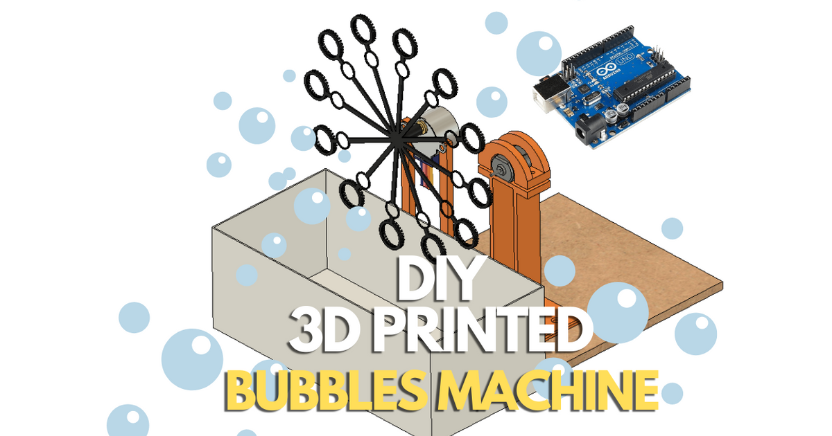 Bubbles Machine | Arduino controlled by Carlos 3D | Download free STL ...