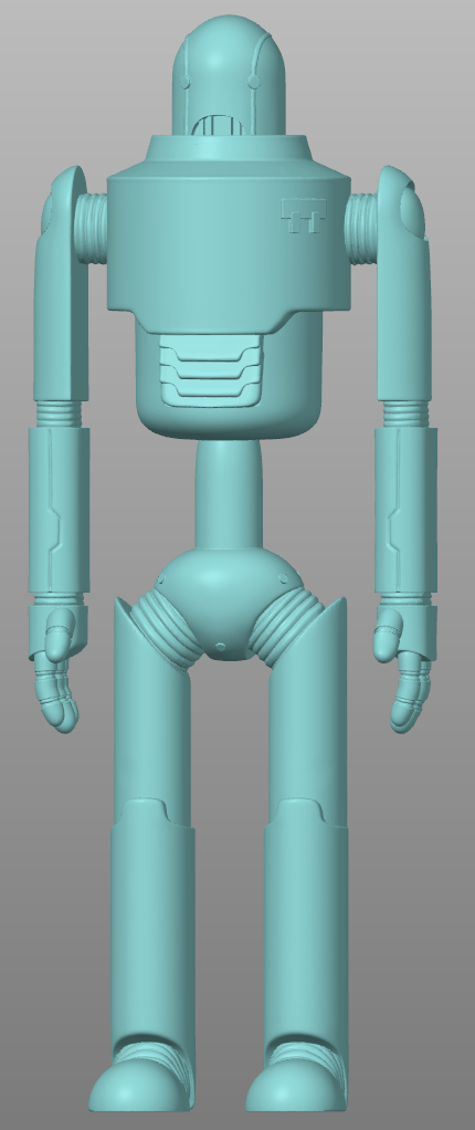 75cm Darren Robot by M.J. Caboose | Download free STL model ...