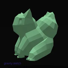Low-Poly Bulbasaur - Remastered by Agustin Arroyo | Download free STL ...