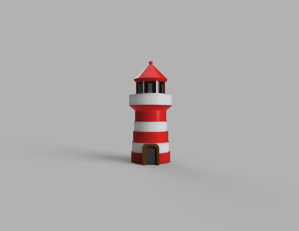 Easy to Print Lighthouse by Christian Abeler | Download free STL model ...