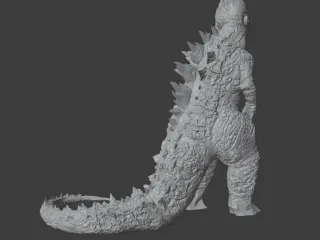 Rockzilla (The Rock + Godzilla) by ThinAir3D | Download free STL model ...