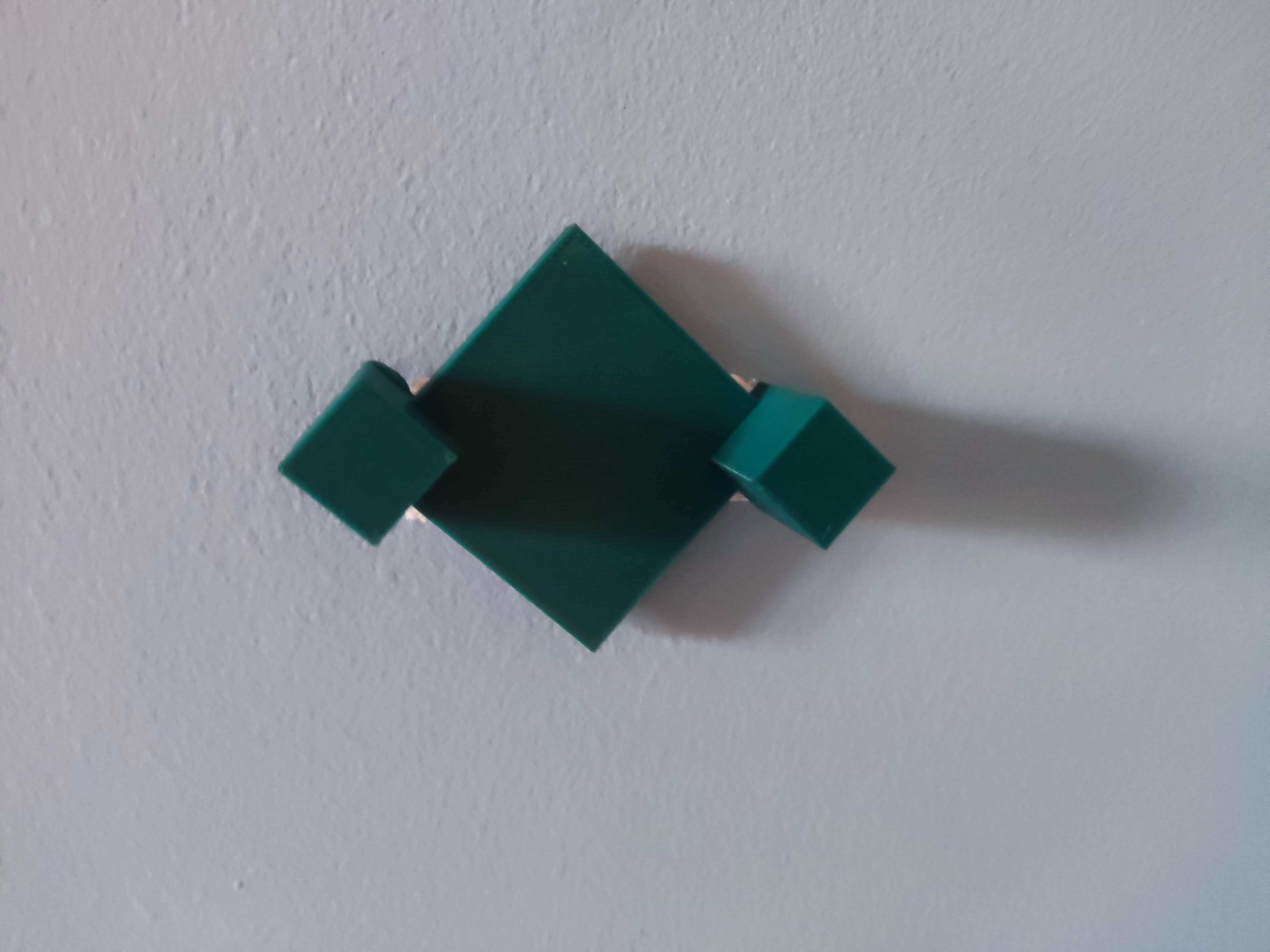 Minecraft - Axe and Sword Wall Mount Hook by Mike | Download free STL ...