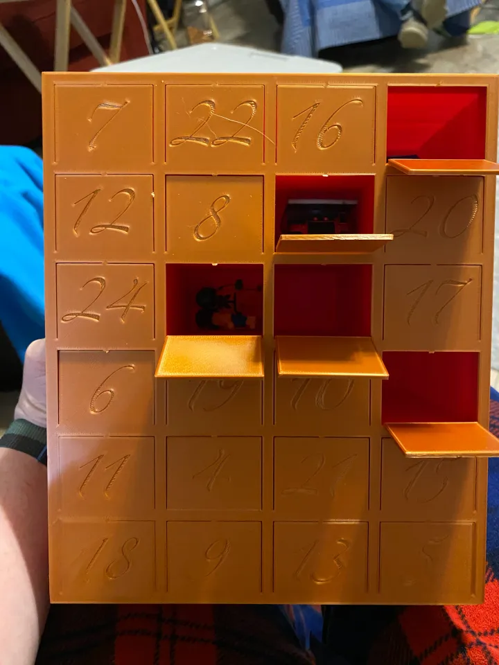 Advent Calendar by CrimsonDawn | Download free STL model | Printables.com