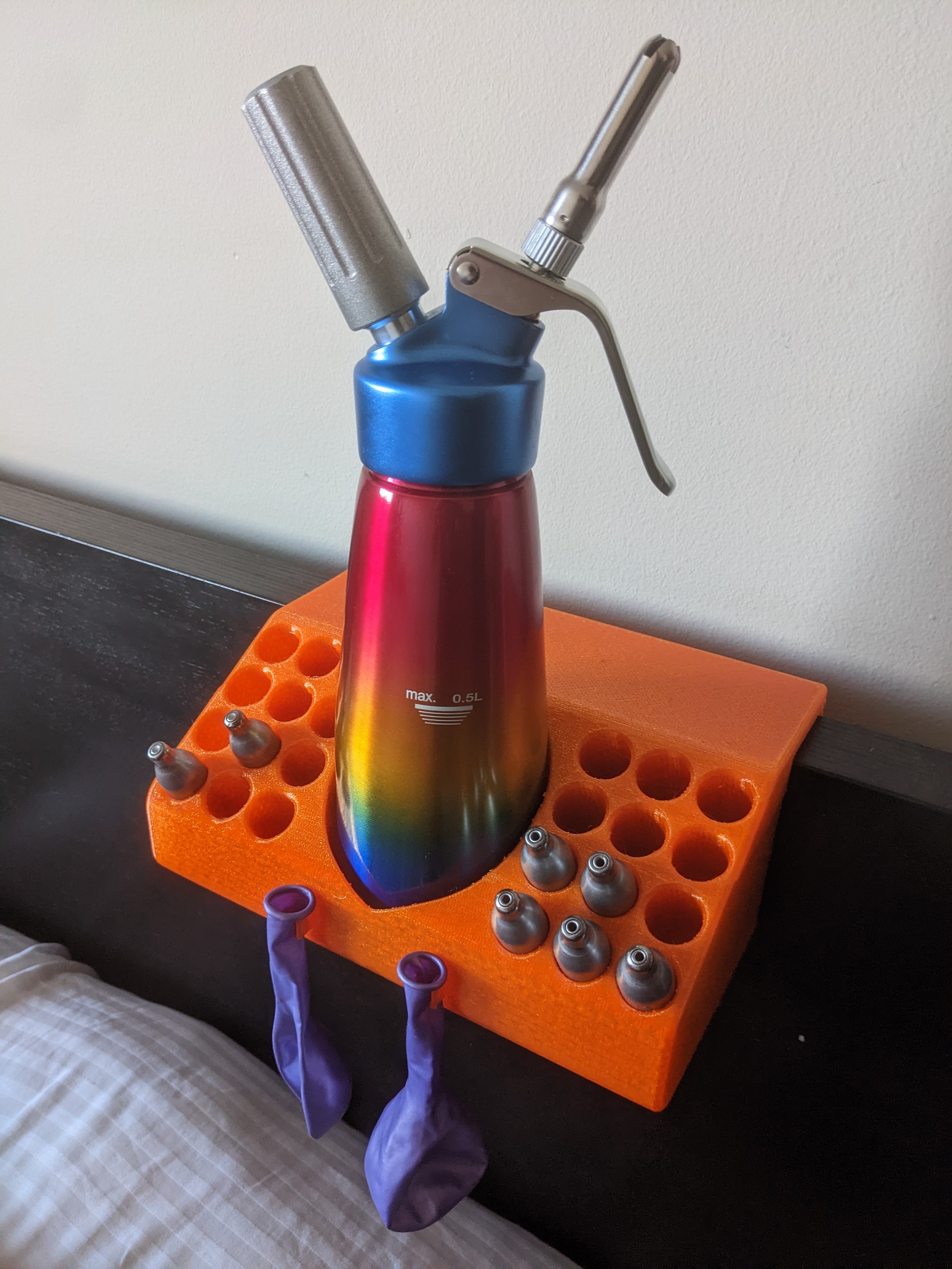 Party whip N2O station by Donald Burden | Download free STL model ...