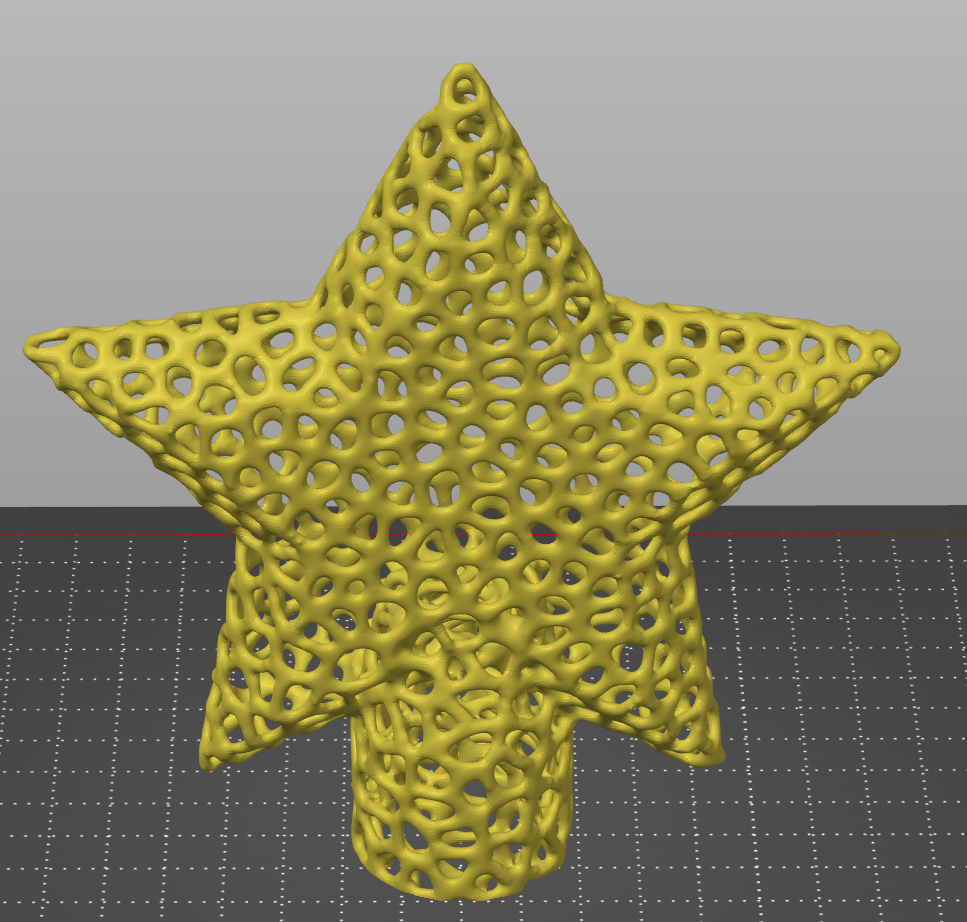 Voroni Star Topper by SK3D | Download free STL model | Printables.com