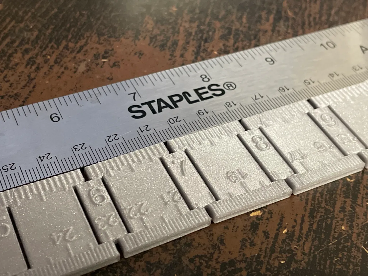 Foldable Ruler 38cm (15") by Cisco3D | Download free STL model ...