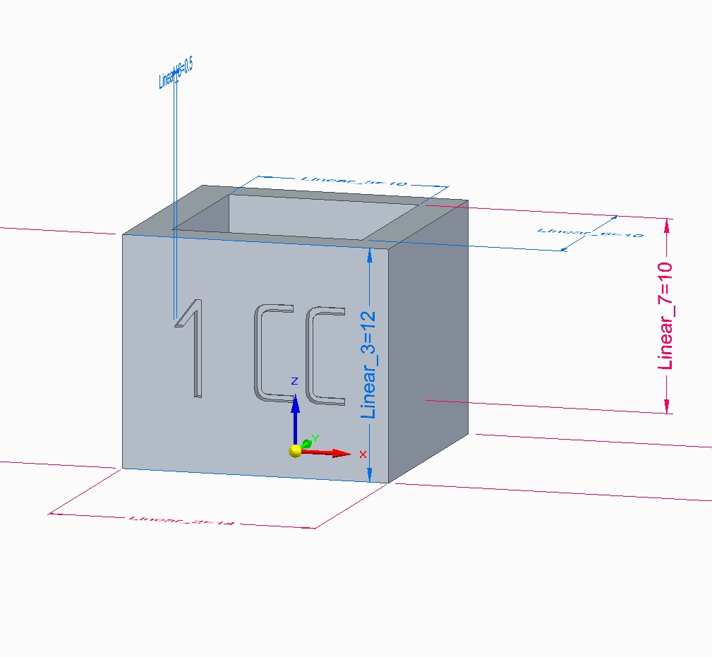 Litre and CC boxes for teaching by vhubbard | Download free STL model ...