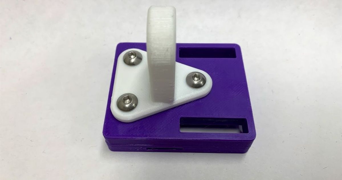 OpenMV H7 Camera Case Bottom with Triangular Mounting Pattern by ...