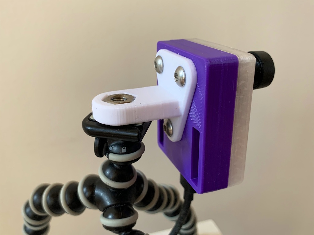 OpenMV H7 Camera Case Bottom with Triangular Mounting Pattern by ...