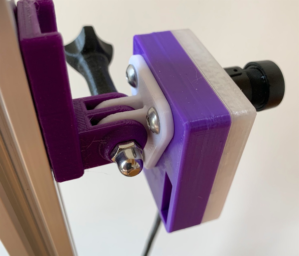 Openmv H7 Camera Case Bottom With Triangular Mounting Pattern By Vatbrain Download Free Stl
