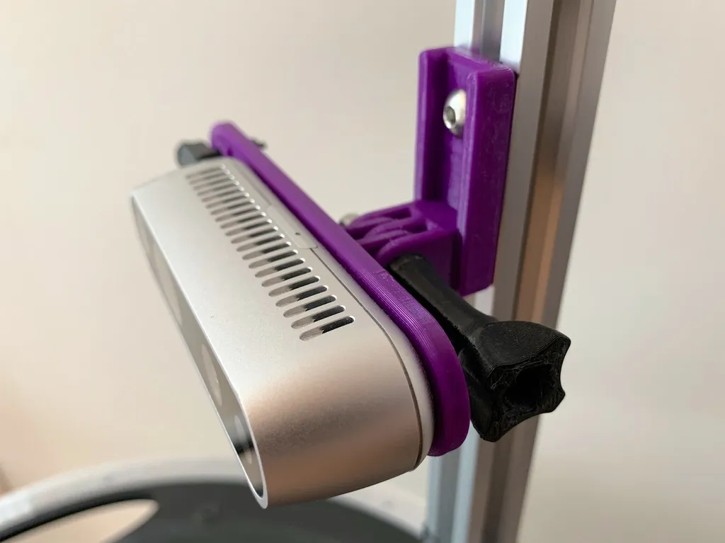 Intel RealSense D435 camera GoPro adapter by vatbrain | Download free ...