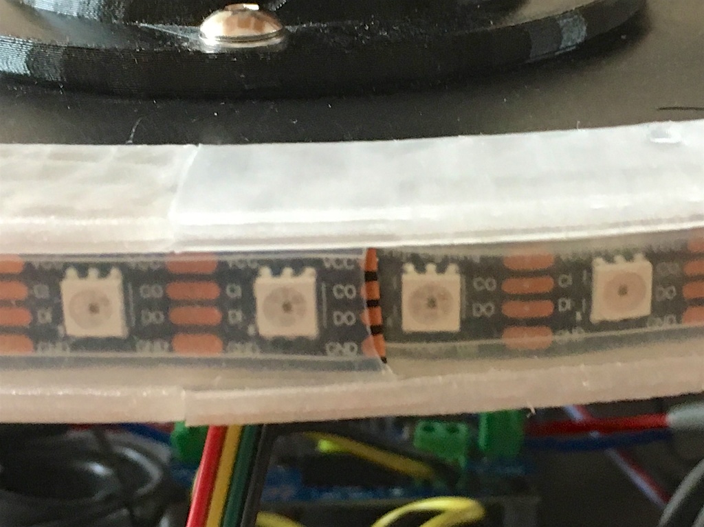 Adafruit DotStar LED strip mount for Parallax Arlo Robot by vatbrain ... Adafruit DotStar LED strip mount for Parallax Arlo Robot by vatbrain ...
