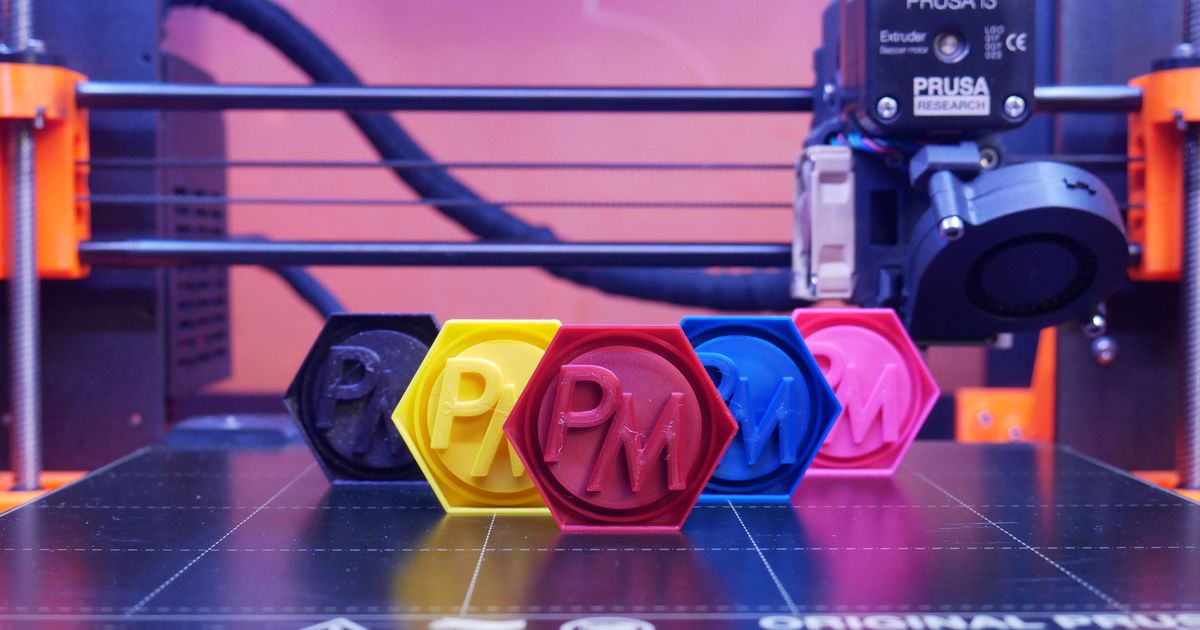 Filament-PM Hexagon Filament Sample by De3DPrintman | Download free STL ...