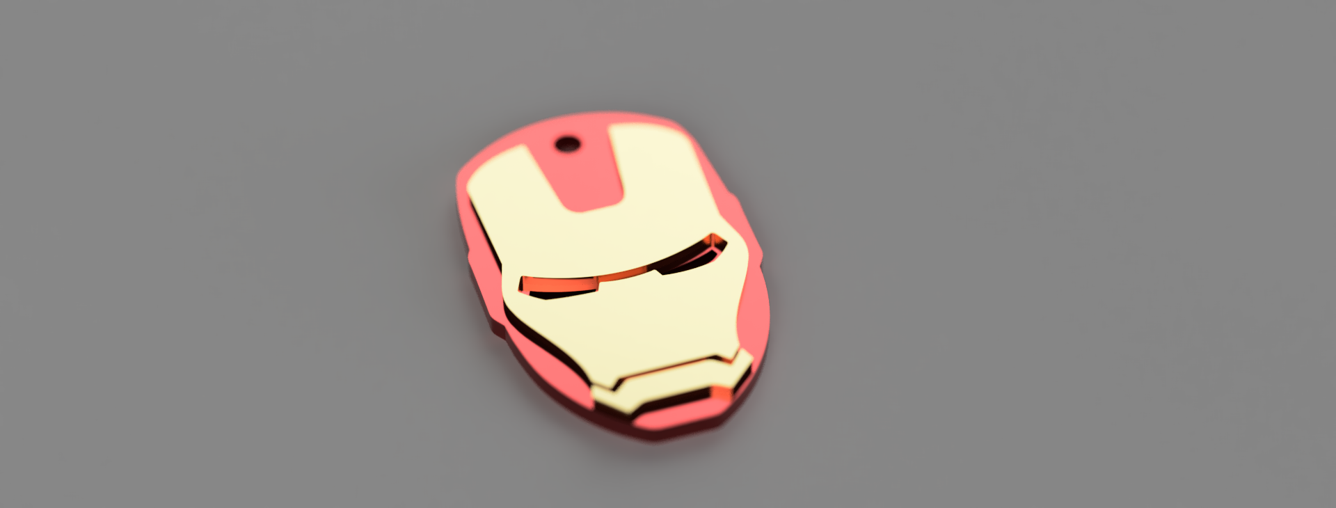 2D Iron Man Keychain by jumbre23 | Download free STL model | Printables.com