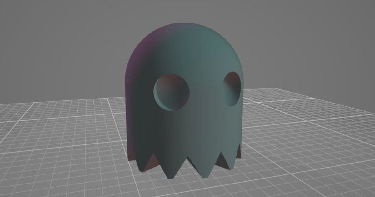 Pacman Ghost by Pavan Krishna | Download free STL model | Printables.com