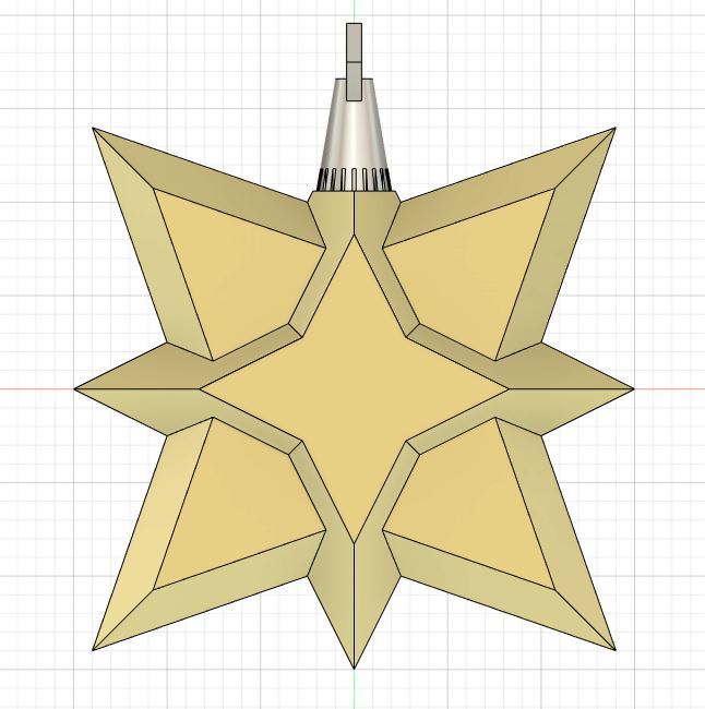 Star Ornament by Magxnus | Download free STL model | Printables.com