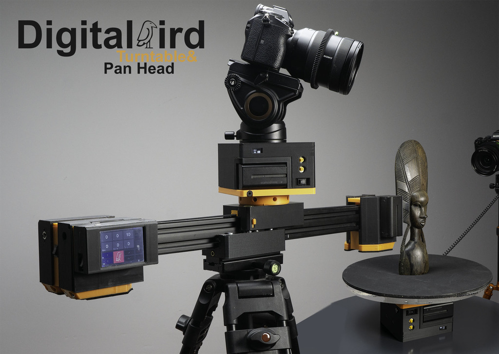 Video Turntable / Camera Pan Head -Fully programable. Digital Bird ...